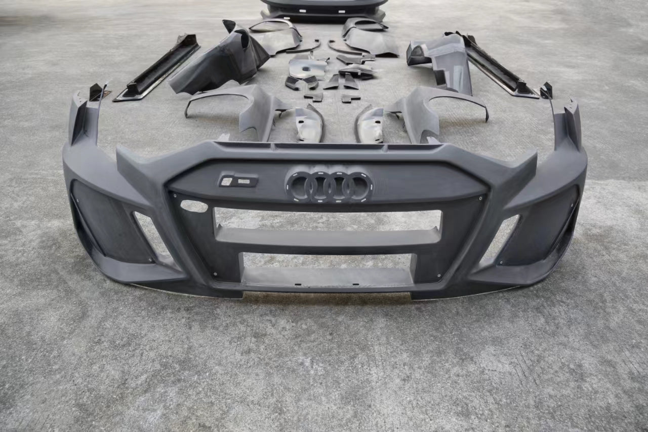 ชุด Body Kit Audi RS3 LMS TCR 8Y จาก CMST Tuning วัสดุ FRP หรือ Carbon ...
